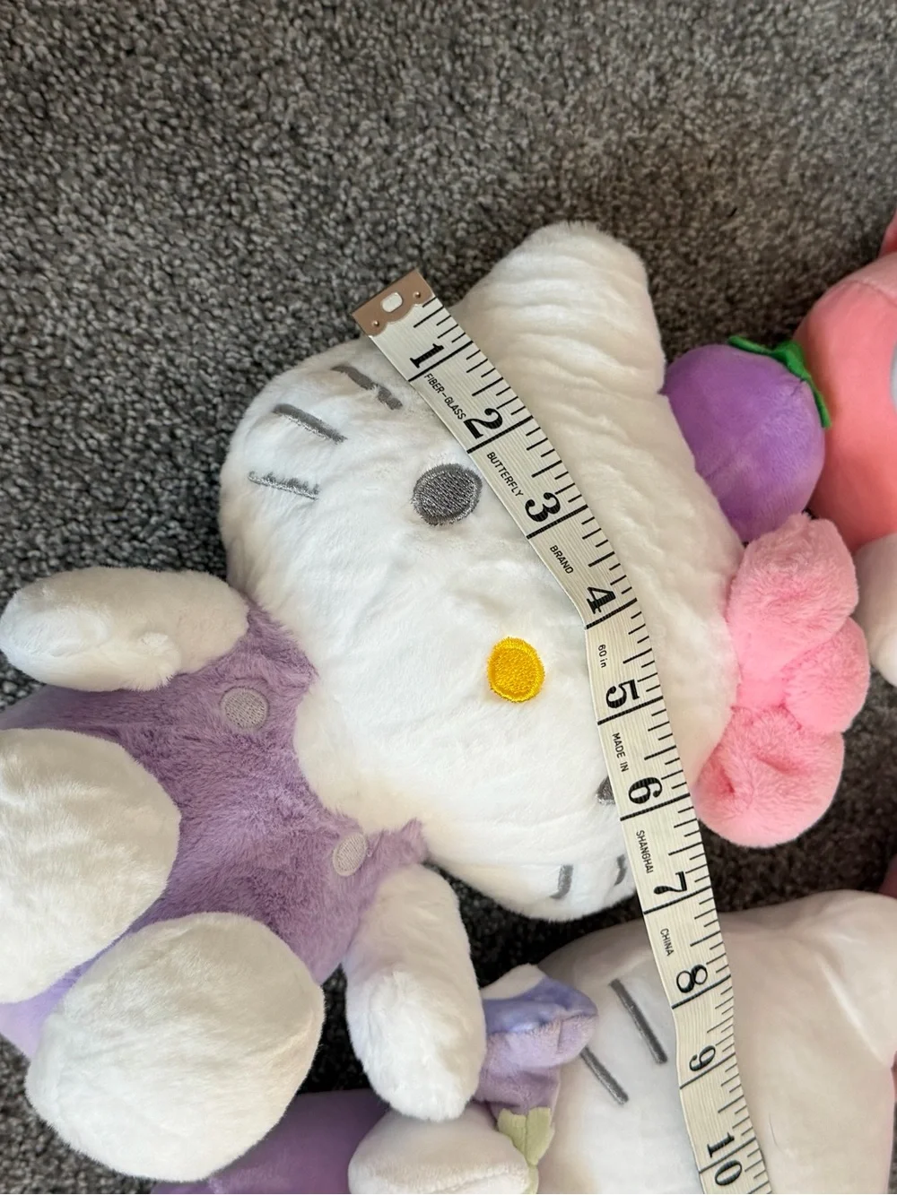 Sanrio | Toys | Sanrio Hello Kitty Plush Lot Of 4 Pastel Fruit Floral ...